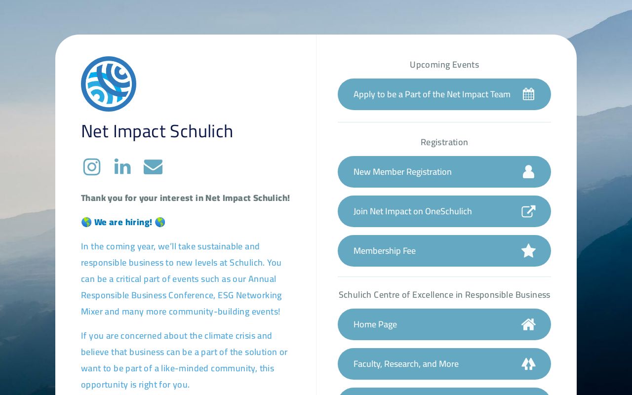 Net Impact Schulich